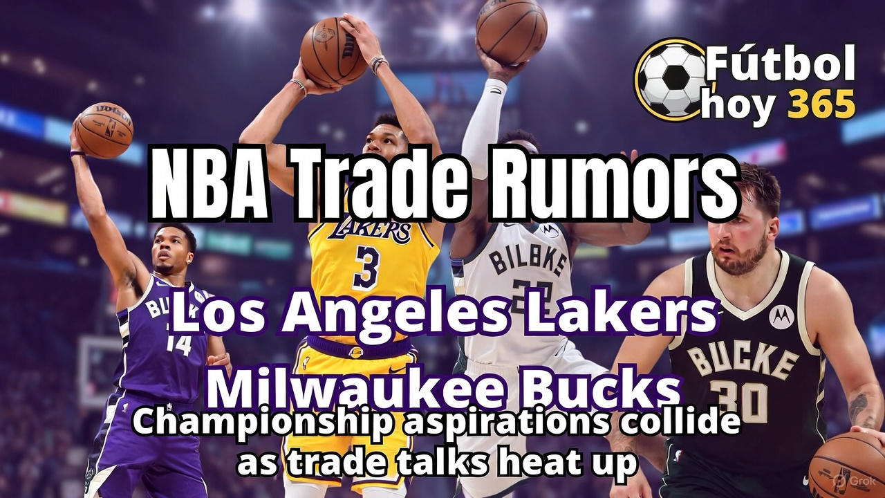 ¡BOMBA NBA! Lakers van con todo por Giannis Antetokounmpo en 2025 ...