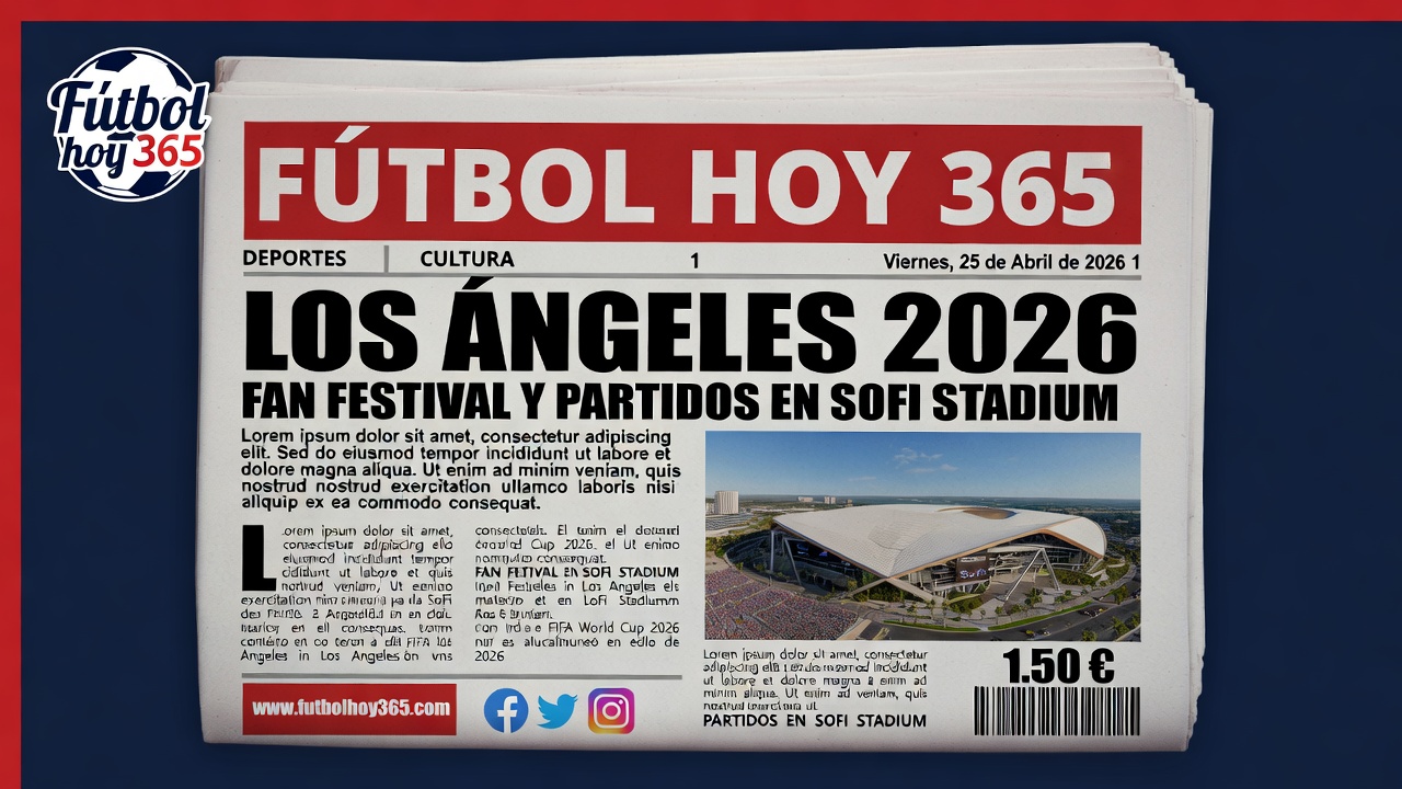 Los Ángeles 2026: Fan Festival y Partidos en SoFi Stadium | Fútbol hoy 365