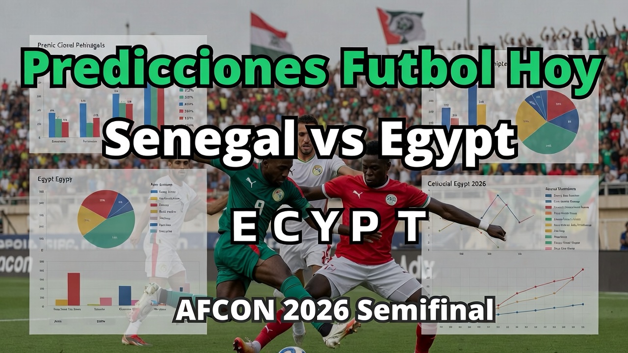 Predicción Senegal vs Egypt Semifinal AFCON 2026 14 Enero 11 AM México ...