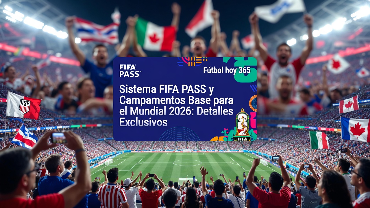 Sistema FIFA PASS y Campamentos Base Mundial 2026: Lo que Debes Saber ...