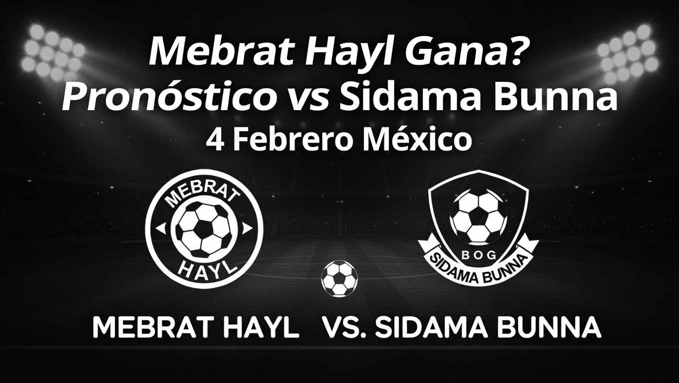 ¿Mebrat Hayl Gana? Pronóstico vs Sidama Bunna 4 Febrero México | Fútbol ...