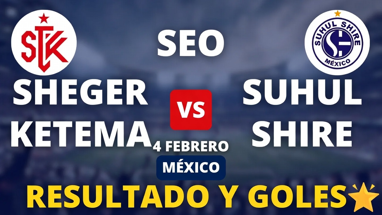Sheger Ketema vs Suhul Shire: Resultado y Goles 4 Febrero México ...