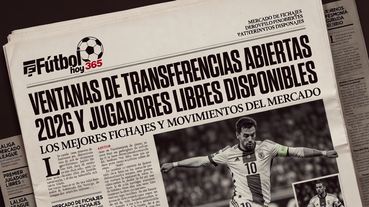 Ventanas de Transferencias Abiertas 2026 y Jugadores Libres Disponibles ...