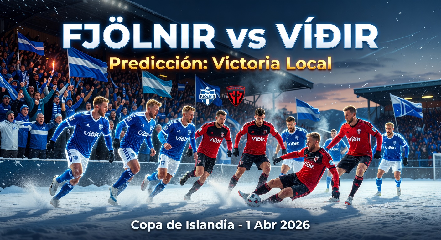 Predicción Fjolnir vs Vídir: Victoria Local en Copa de Islandia - 1 Abr ...