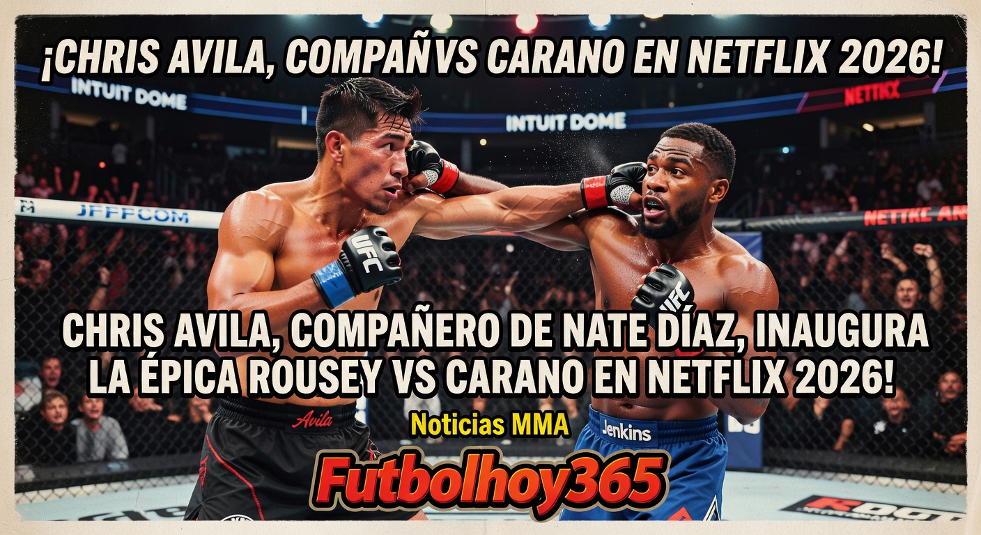 Chris Avila, compañero de Nate Díaz, abre la cartelera Rousey vs Carano ...