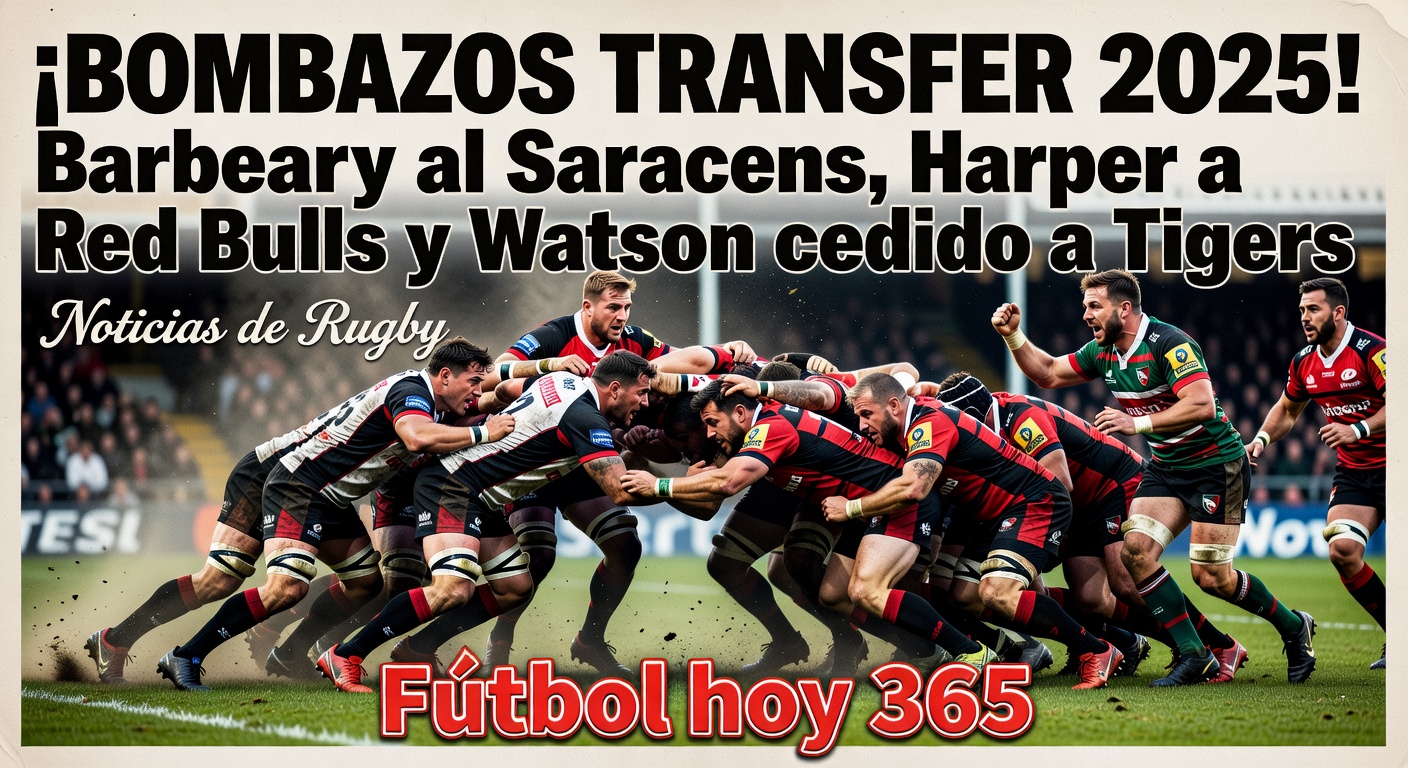 Transferencias de Rugby 2026: Alfie Barbeary ficha por Saracens, James ...