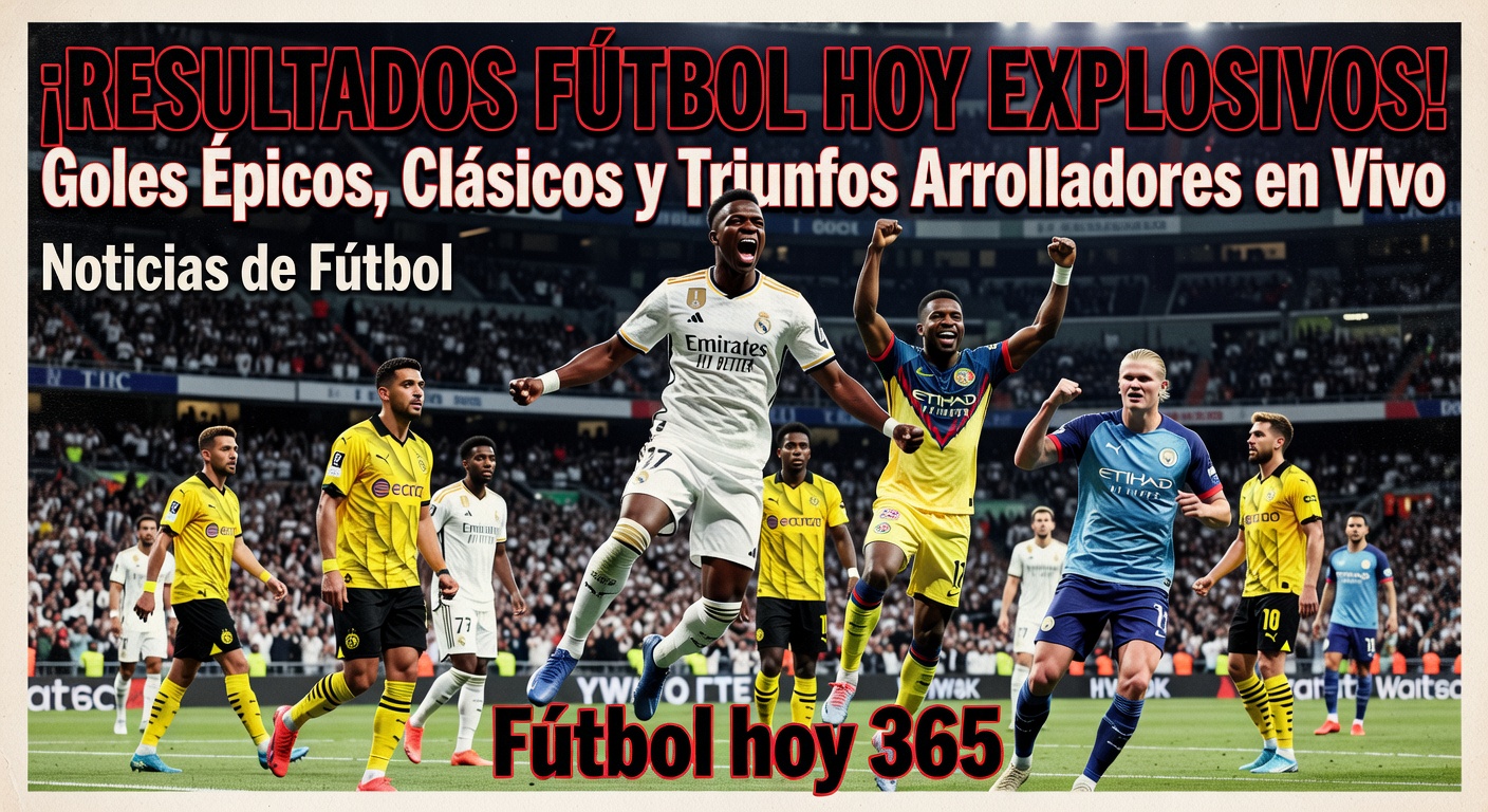 Resultados de Fútbol Hoy: Lo Último en Partidos, Goles y Noticias en ...
