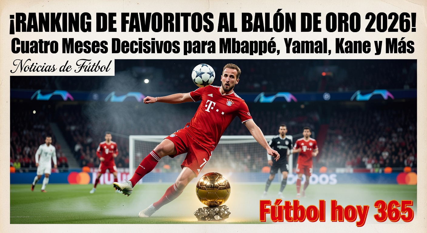 Ranking de los contendientes al Balón de Oro 2026: Cuatro meses clave ...