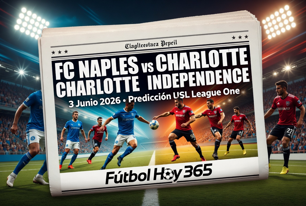 FC Naples vs Charlotte Independence 3 Junio 2026 Prediccion USL League ...